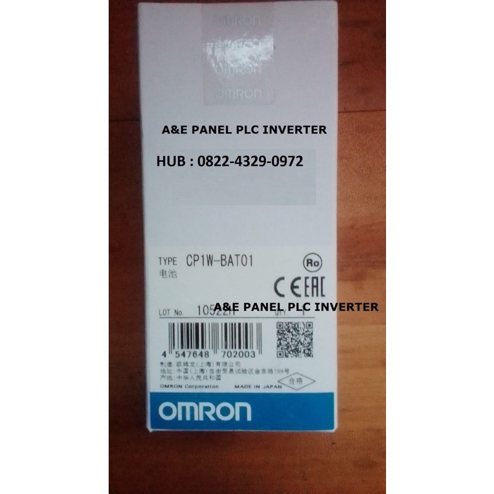 Jual Baterai Plc Omron Cp1E Omron Battery Cp1W-Bat01 Cp1E-Bat01 ...
