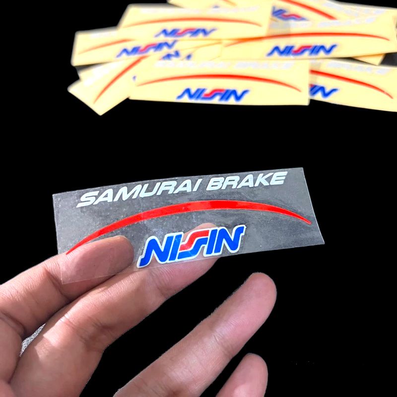 Jual Sticker Stiker NISSIN SAMURAI cutting | Shopee Indonesia