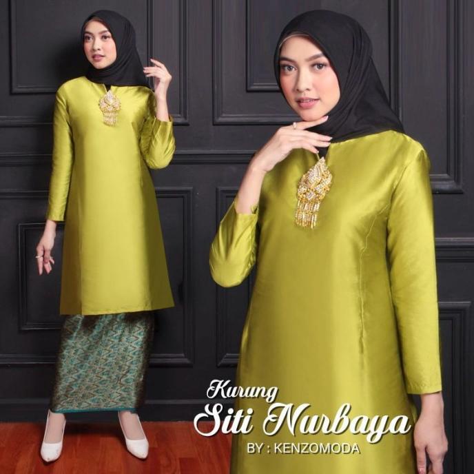 Jual set kebaya tafeta/kebaya tradisional/baju kurung melayu/baju Malaysia | Shopee Indonesia