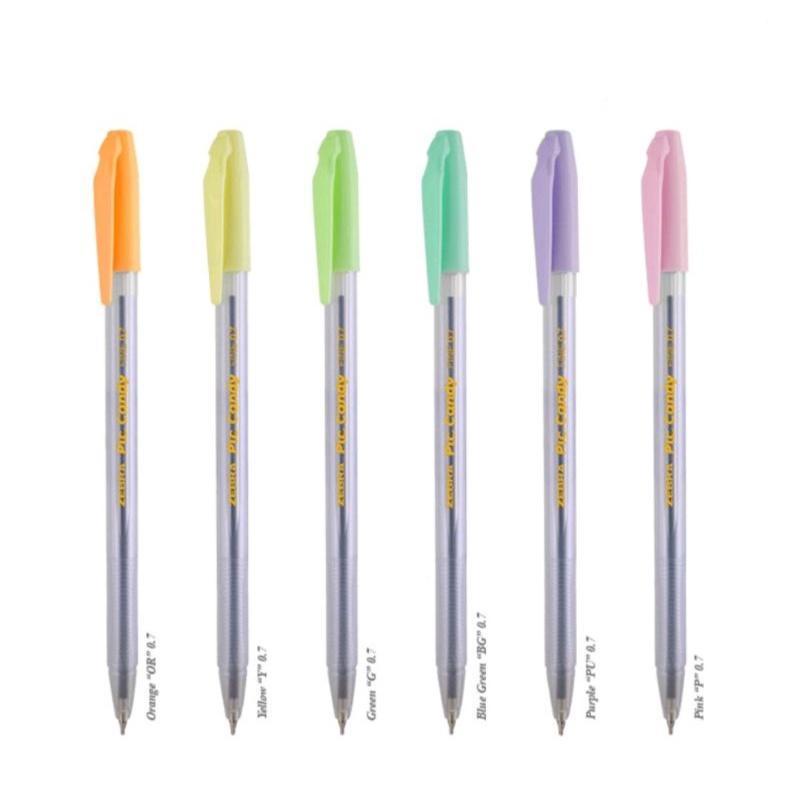 Jual PULPEN BALLPOINT PEN 0,7 - ZEBRA PICK CANDY | Shopee Indonesia