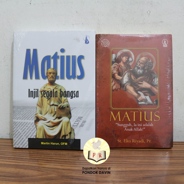 Jual PAKET BUKU TAFSIR INJIL MATIUS 2 BUKU | Shopee Indonesia