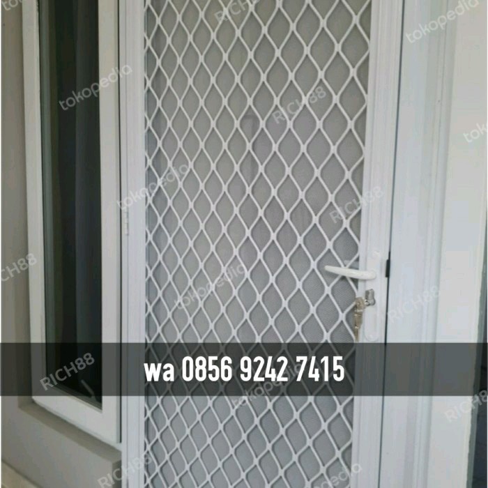 Jual Pintu EXPANDA Kawat Nyamuk Alumunium 90 x 200 SUPER PREMIUM ...