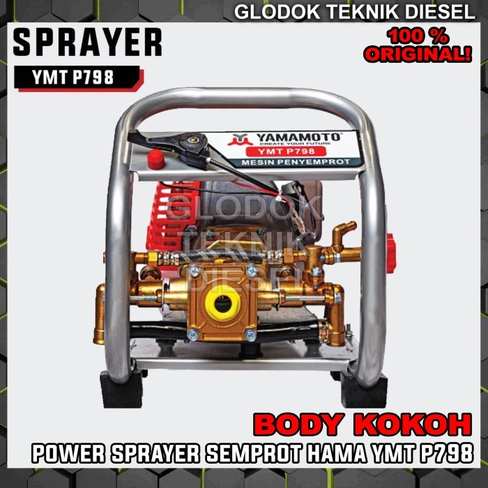 Jual Yamamoto Mesin Power Sprayer Portable Semprot Hama 2 Tak YMT P798 ORI | Shopee Indonesia