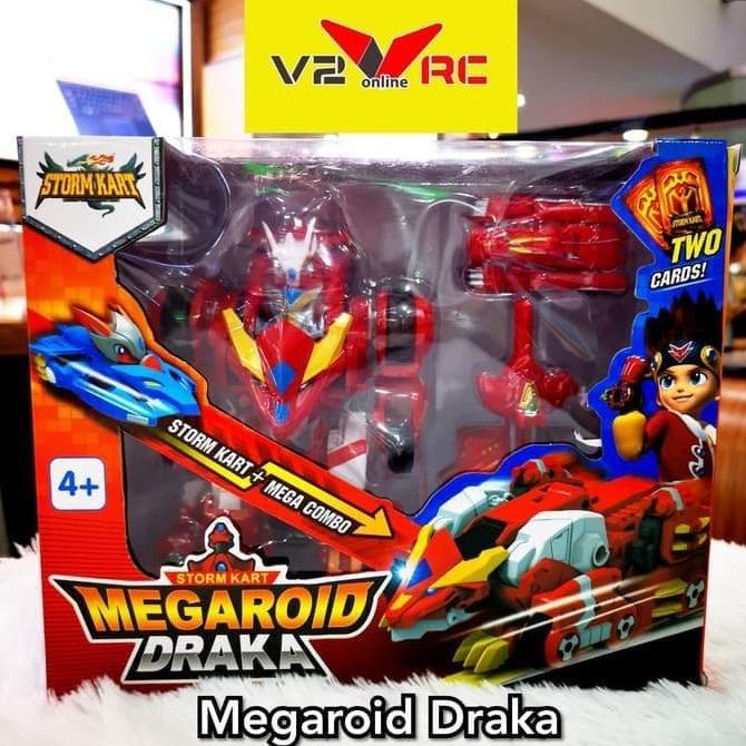 Jual STROM KART MONKART ACTION FIGURE MEGAROID DRAKA MEGA COMBO NEW BOX ...
