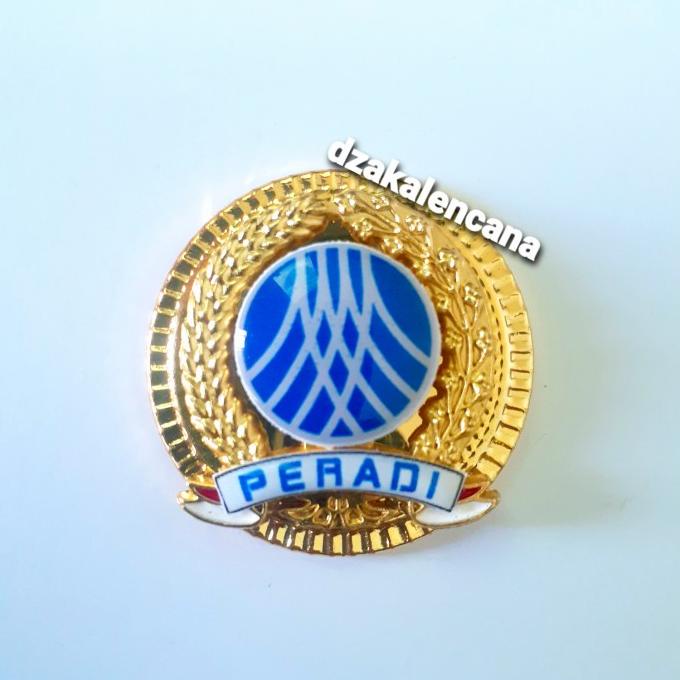 Jual PIN PERADI LOGO BARU PIN ADVOKAT PERADI | Shopee Indonesia