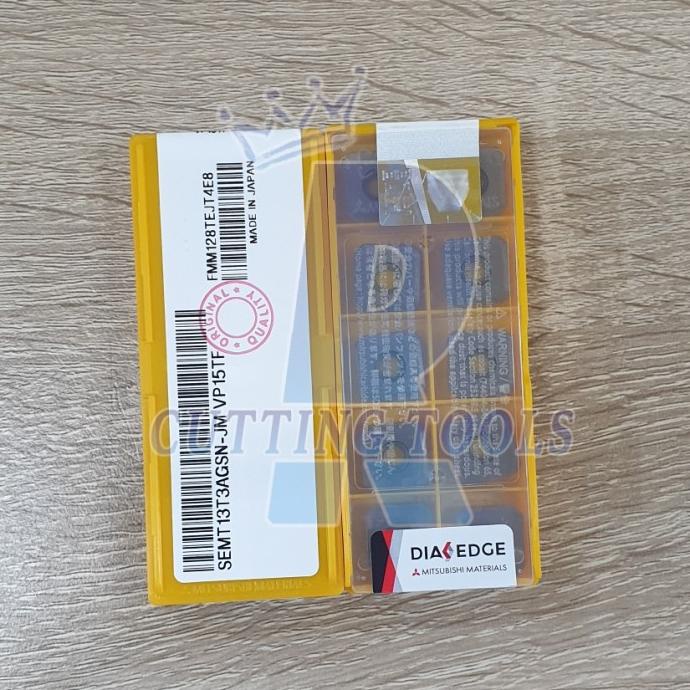 Jual Insert Semt 13T3 Agsn -Jm Vp15Tf Mitsubishi Original - Mesin Bubut ...