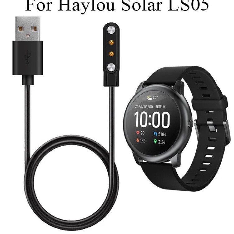 Jual Best Seller Usb charger Haylou solar Ls05 / Ls05S Docking charging ...