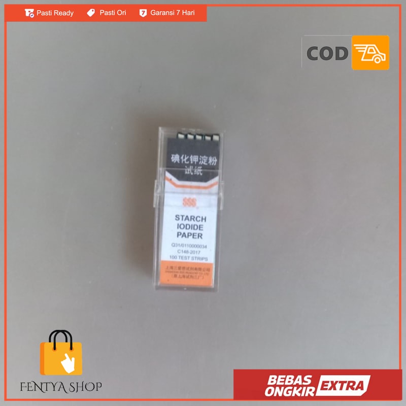 Jual starch iodide paper indicator test paper test strip | Shopee Indonesia