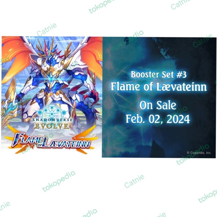 Jual Shadowverse Evolve [Eng] Set 3: Flame Of Laevateinn | Shopee Indonesia