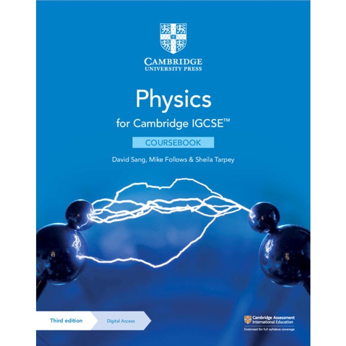 Jual Bestseller Cambridge Igcse Physics 3rd Coursebook W Digital Access 2 Years Shopee Indonesia