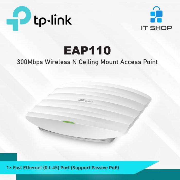 Jual Tp-Link Eap110 300Mbps Wireless N Ceiling Mount Access Point ...
