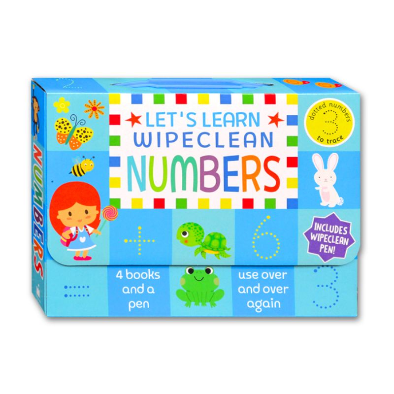Jual Let's Learn Wipe Clean Number Box Set Includes Pen! | Shopee Indonesia