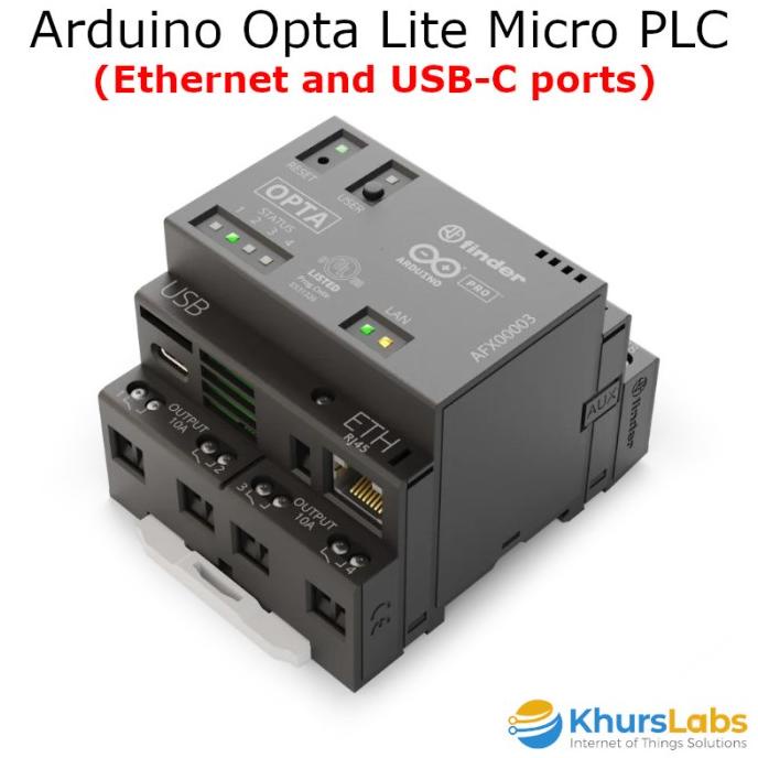 Jual Arduino Opta Lite Micro PLC (Ethernet and USB-C ports) | Shopee ...