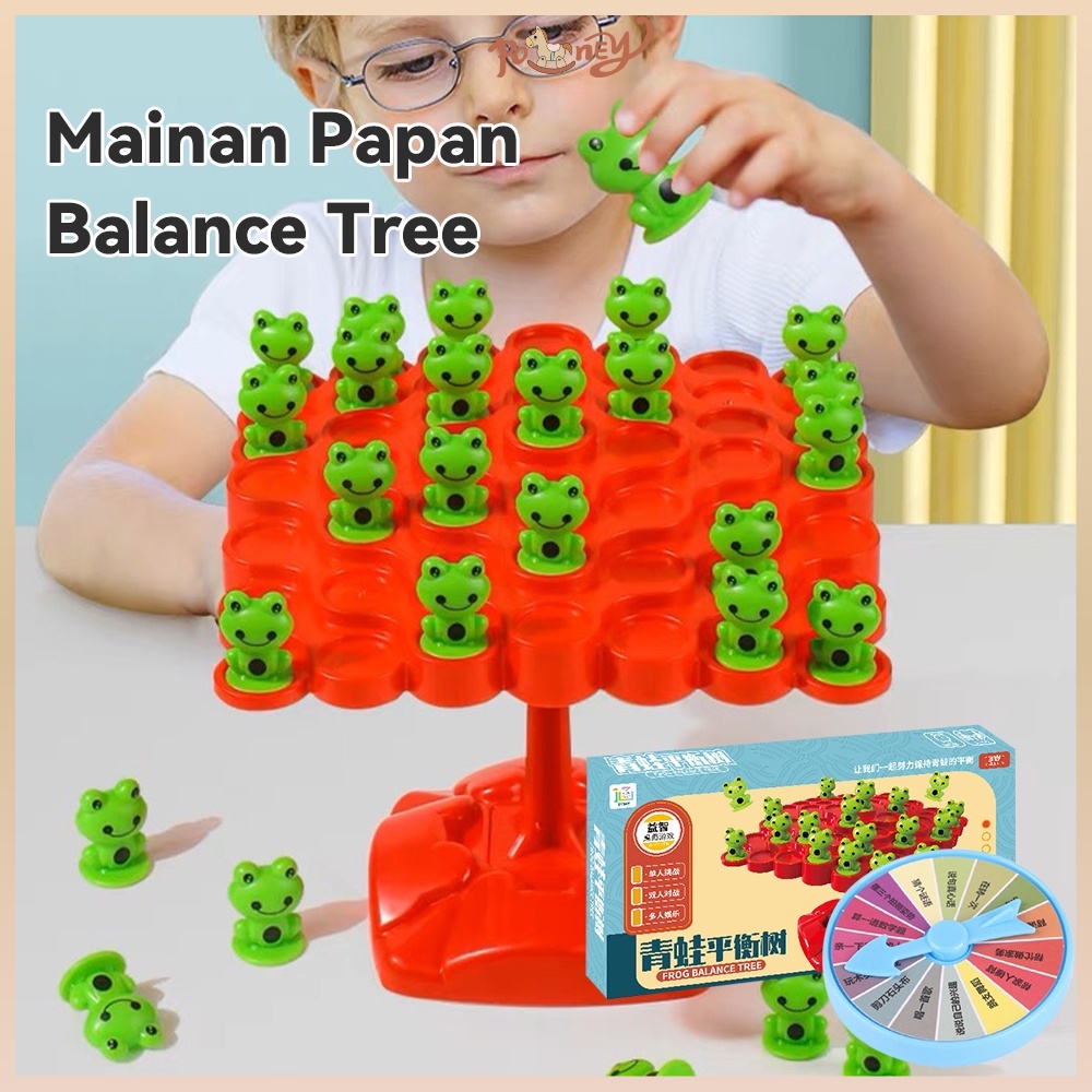 Jual Poney Frog balance tree Keseimbangan katak pohon anak Mainan papan ...