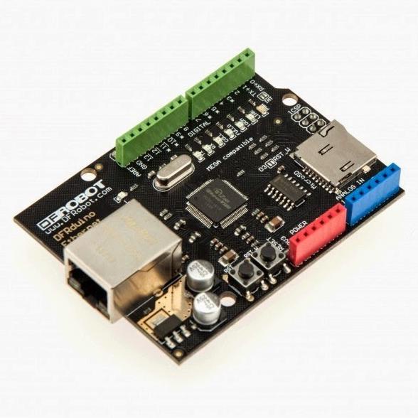 Jual DFRobot - Ethernet Shield for Arduino W5200 | Shopee Indonesia