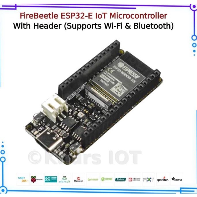 Jual Firebeetle Esp32 E Iot Microcontroller With Header Wi Fi And Bluetooth Shopee Indonesia