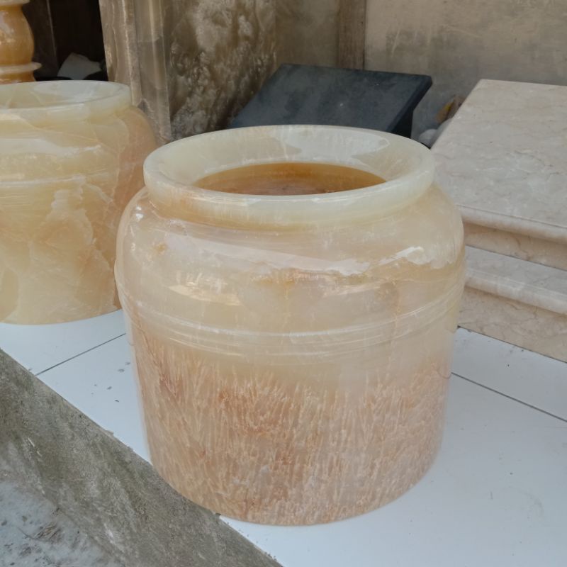 Jual Guci Dispenser Tempat Air Galon Batu Onix Super Kilap | Shopee ...