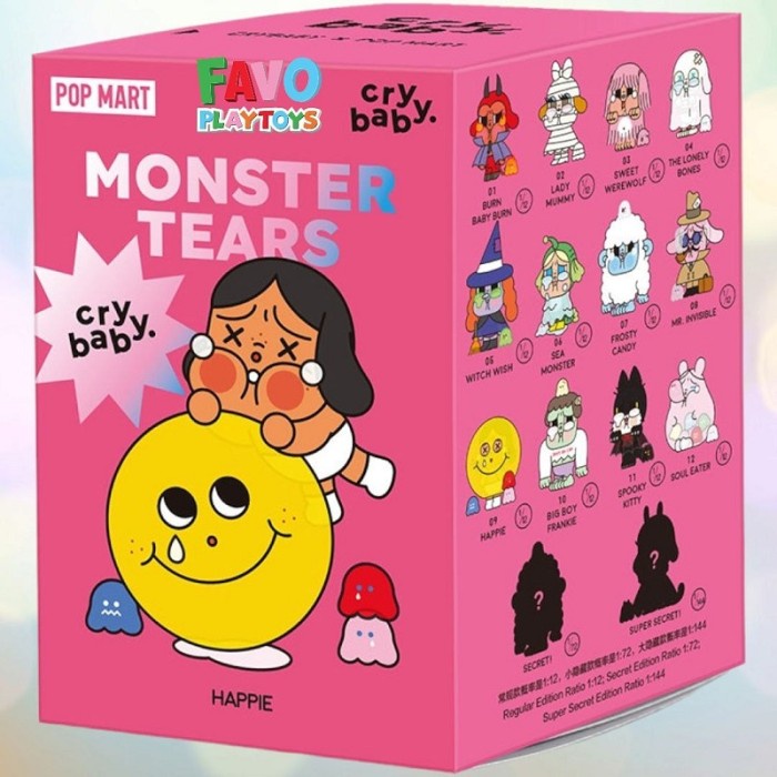 Jual MUST HAVE!! POP MART CRYBABY MONSTER TEARS SERIES BLIND BOX FIGURE ...