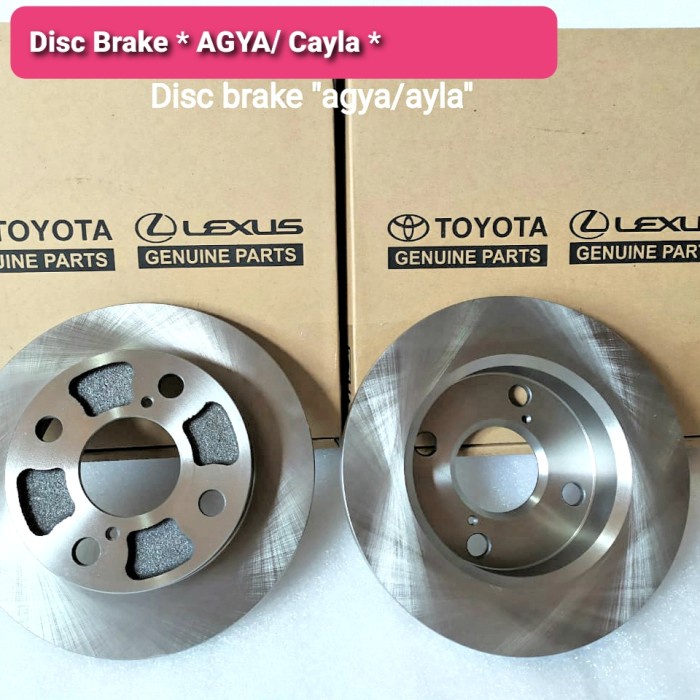 Jual Disk Brake Piringan Rem Cakram Agya / Ayla (Manual) 43512-Bz220 ...