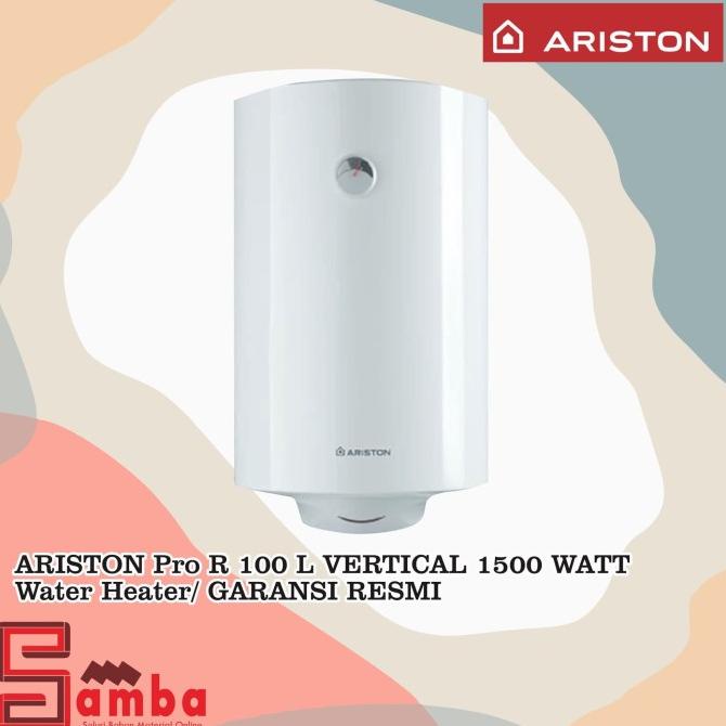 Jual ARISTON Pro R 100 L VERTICAL 1500 WATT Water Heater/ GARANSI RESMI ...