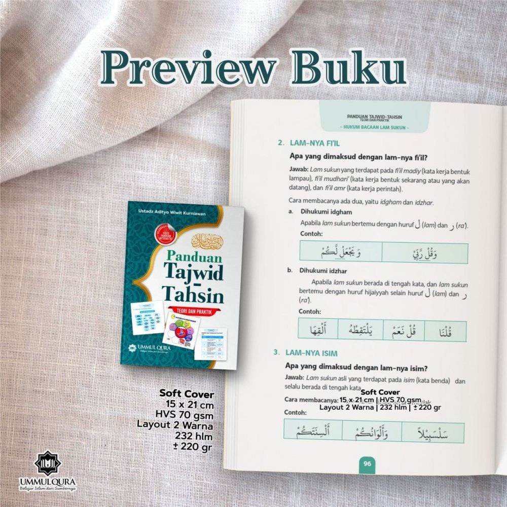 Jual Panduan Tajwid-Tahsin, Cara Mudah Belajar Tajwid | Shopee Indonesia