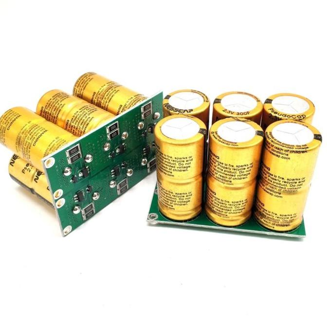 Jual Super Kapasitor 12V 300F Korea Original Capacitor Bank Audio 50F ...