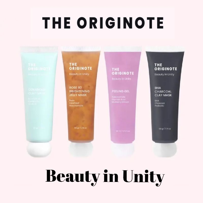 Jual The Originote All Varian Mask / Charcoal Clay Mask / Peeling Gel ...
