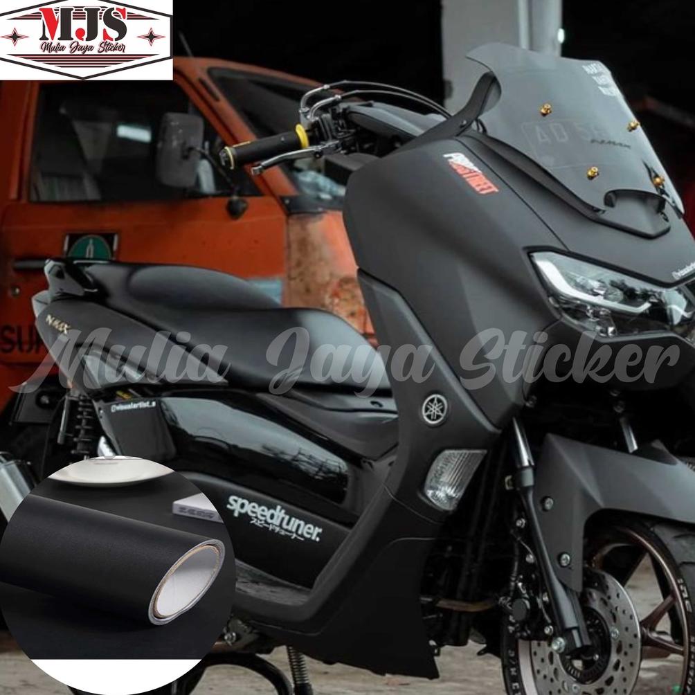 Jual Decal stiker polos warna hitam doff full body nmax old/new bahan ...