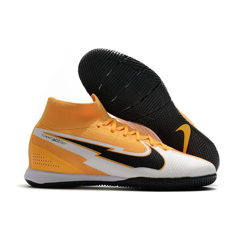 Jual ELITE Sepatu olahraga Futsal Superfly7 Laser Oren ic | Shopee ...