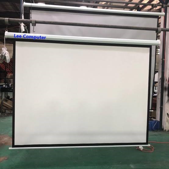 Jual New!! Screen Projector 70 In Motorized - Layar Proyektor 70 In ...