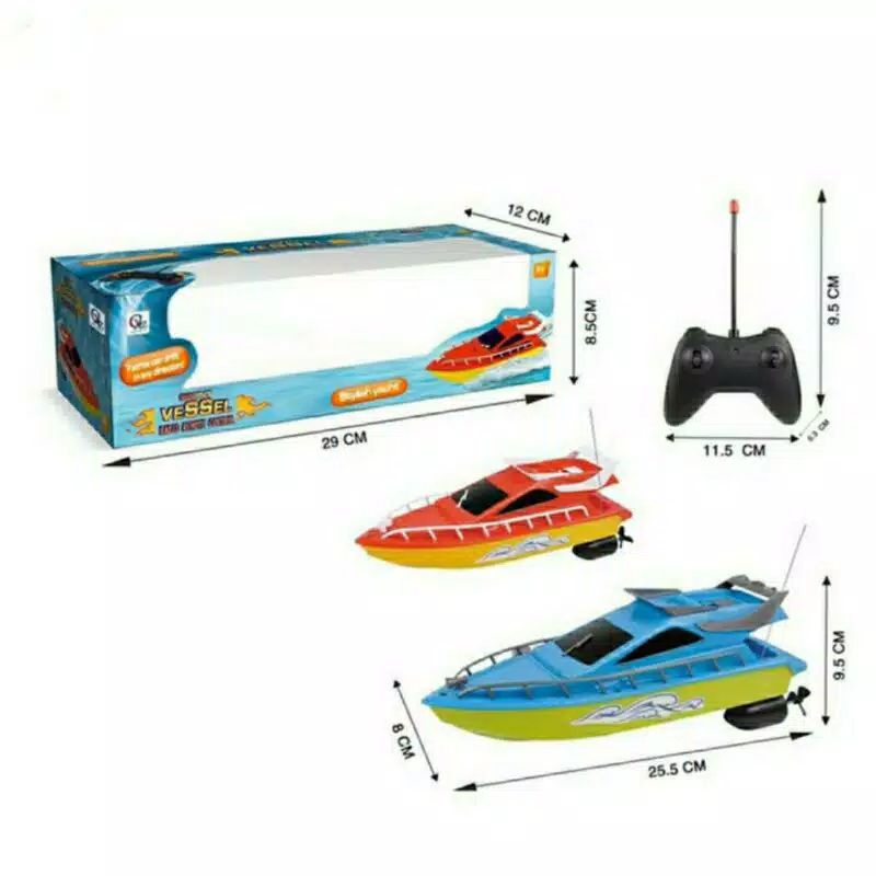 Jual Mainan Kapal Speed Boat Remote Control / Mainan Kapal Air Speed ...