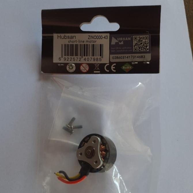 Jual Dynamo Motor Short Line Rear Hubsan Zino - Zino Pro Original ...