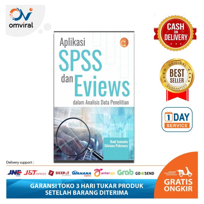 Jual Buku Aplikasi Spss Dan Eviews Dalam Analisis Data Penelitian Berkualitas | Shopee Indonesia