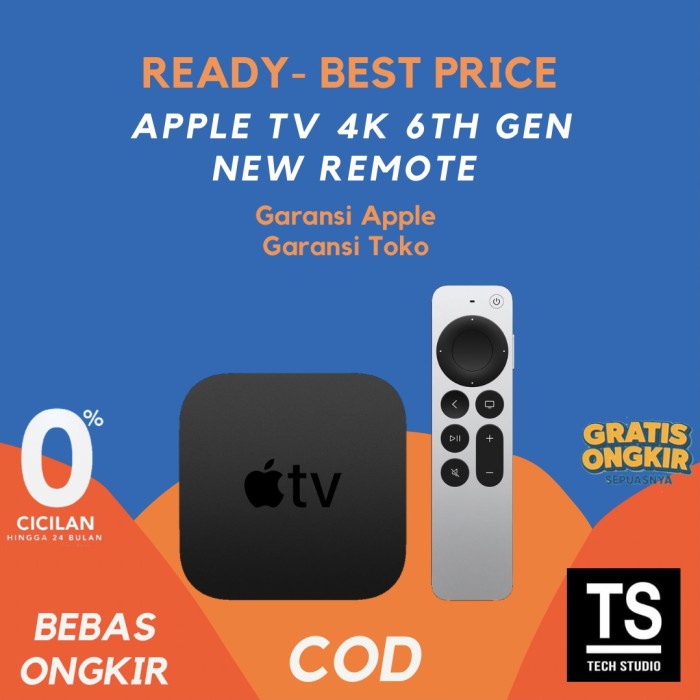 Jual (Ready Stocks) Apple Tv 4K 5Th Gen 32Gb Garansi Apple Resmi 1 ...