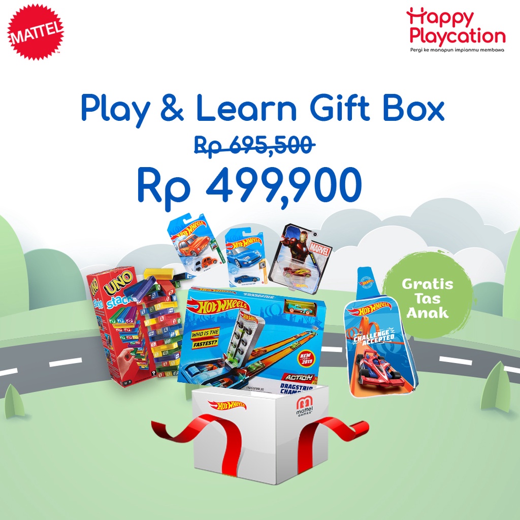 Jual Play & Learn Gift Box Hot Wheels - Mainan Mobil Balap | Shopee ...