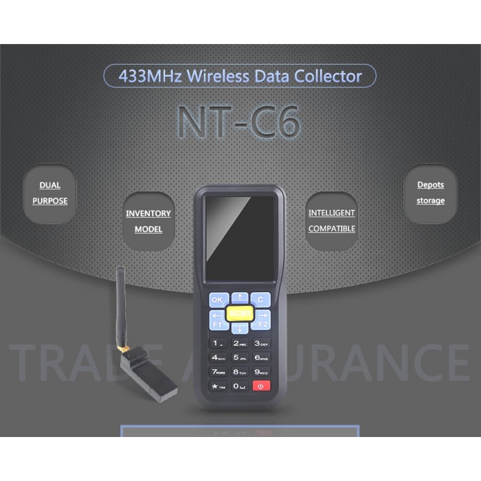 Jual Wireless Mini Portable Data Collector With Barcode Scanner ...
