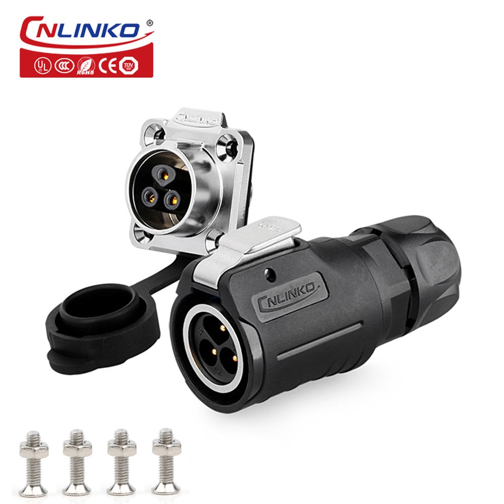 Jual &CNLINKO M16 Waterproof Outdoor Electrical Cable Connector 2/3/4/5 ...