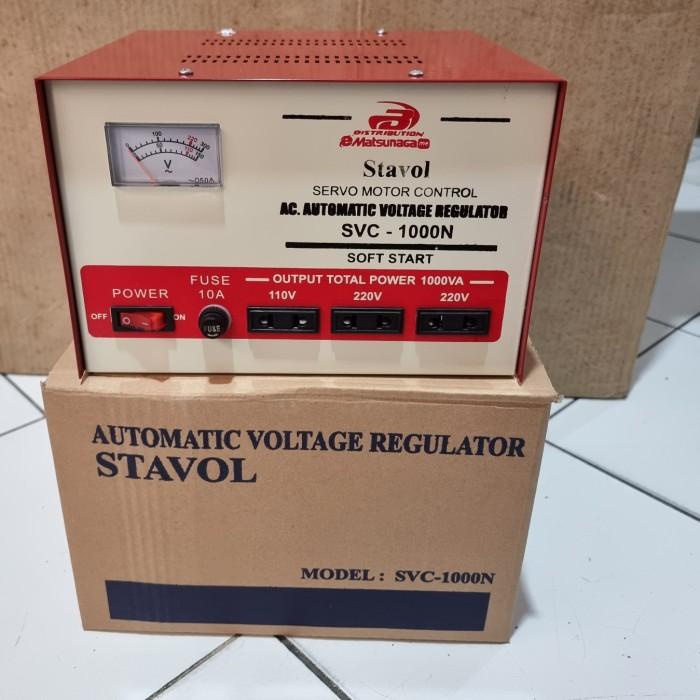 Jual Stabilizer Matsunaga 1000 Watt Stavol Svc-1000N 1000Va 1000W Stavolt | Shopee Indonesia