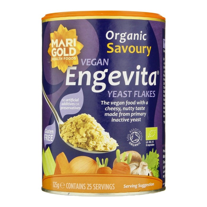 Jual Hariya Marigold Engevita Yeast Flakes (Vegan) 125G | Shopee Indonesia