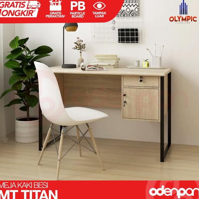 Jual Meja Tulis Kaki Besi Olympic Mts Titan - Free Ongkir [Odenpan ...