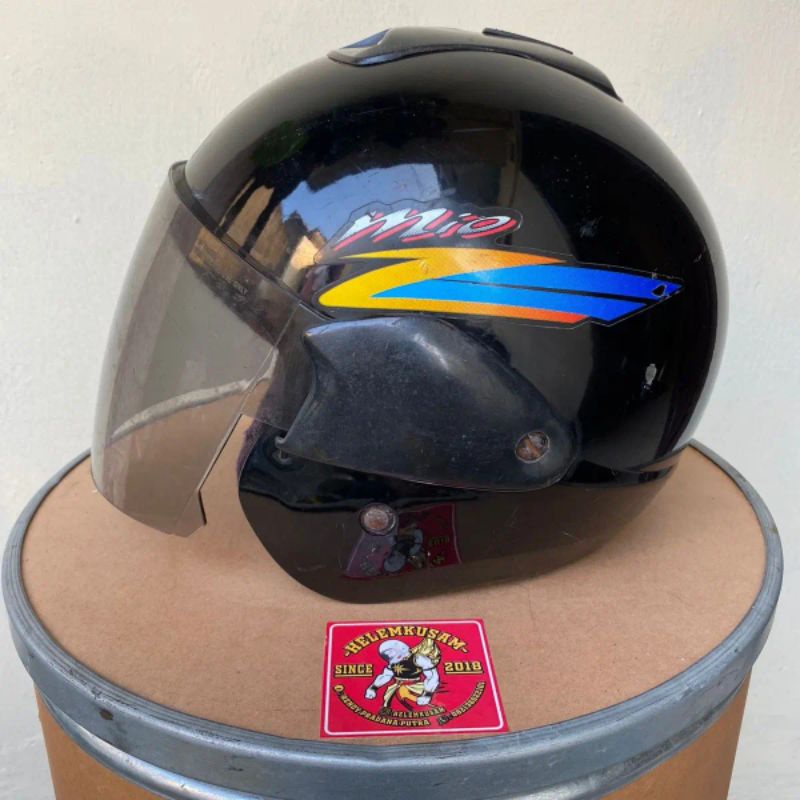 Jual HELM LAWAS, JADUL, KLASIK YAMAHA MIO SPORTY ORIGINAL | Shopee ...