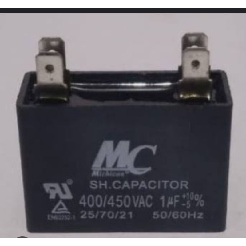 Jual kapasitor fan AC 1 uf MC kaki 4 / capasitor fan kotak 1uf soket 4 | Shopee Indonesia