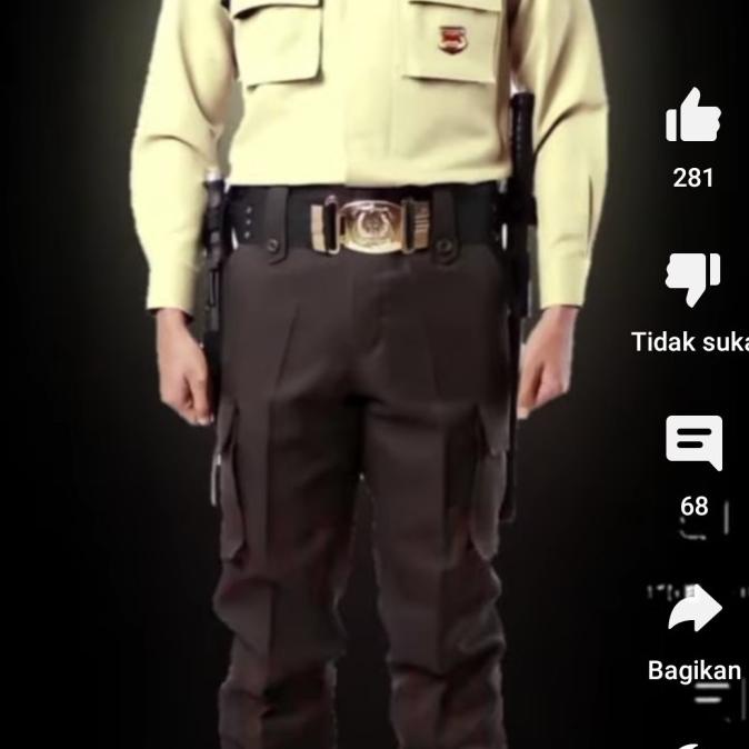 Jual Baju seragam satpam - security CREM PDL SATU Bahan GAIA Neo Premium | Shopee Indonesia