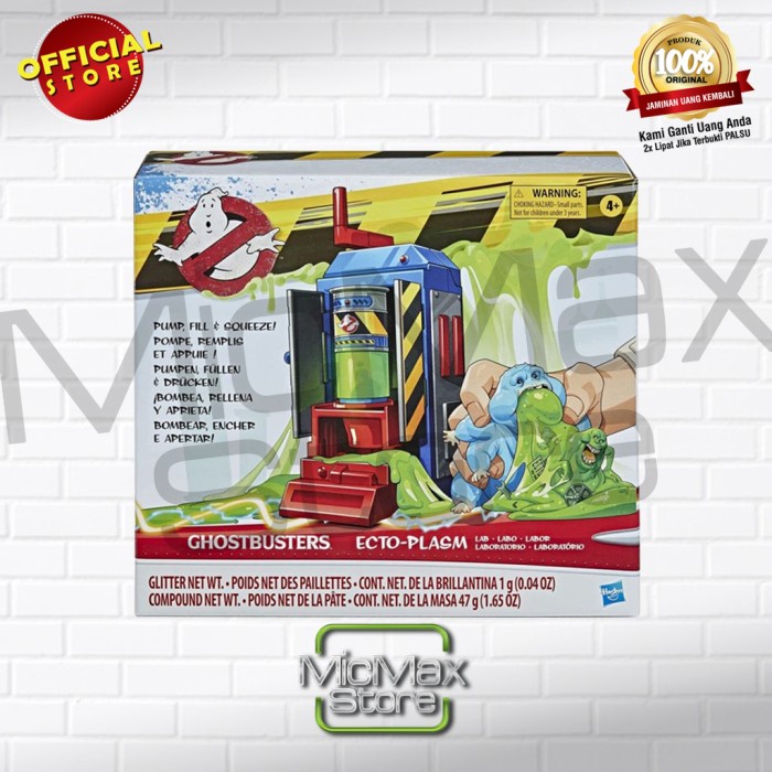 Jual Ghostbusters Ecto Plasm Lab with Slimer Ectoplasm Slime HENE9545 ...