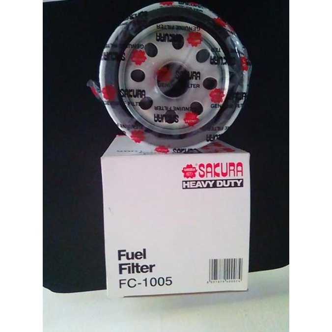Jual Promo Filter Saringan Solar Atas Kobelco Mark 3 / 4 Sakura FC-1005 ...