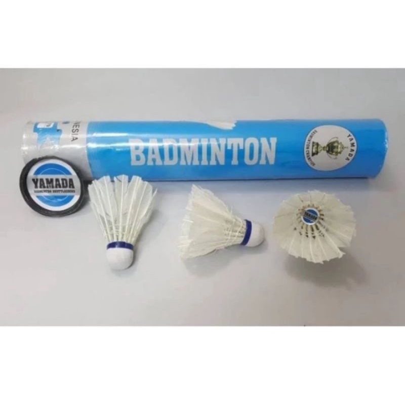 Jual Bola bulu tangkis Yamada shuttle cock Badminton | Shopee Indonesia