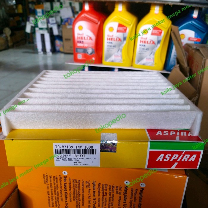 Jual Filter Ac Cabin Inova Old/Yaris/Altis 08 Aspira Astra Autoparts ...