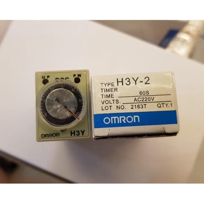 Jual For Sale Timeromron H3Y-2 Delay Timer Relay 220V 30/60 Detik Free Ongkir | Shopee Indonesia