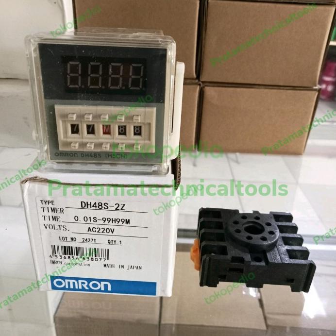 Jual Baru Digital Counter Dh48S-2Z Omron Timer Digital Dh48S 2Z Counter ...