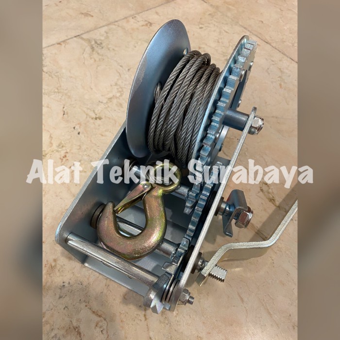 Jual Hand Winch / Katrol / Kerekan Kapasitas 1 Ton / T | Shopee Indonesia